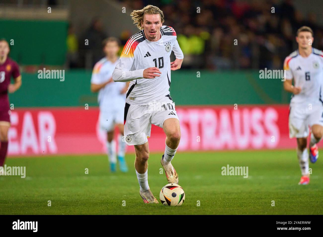Nick Woltemade, DFB U21 Nr.10 in the EM Qualifikation match GERMANY U21 ...