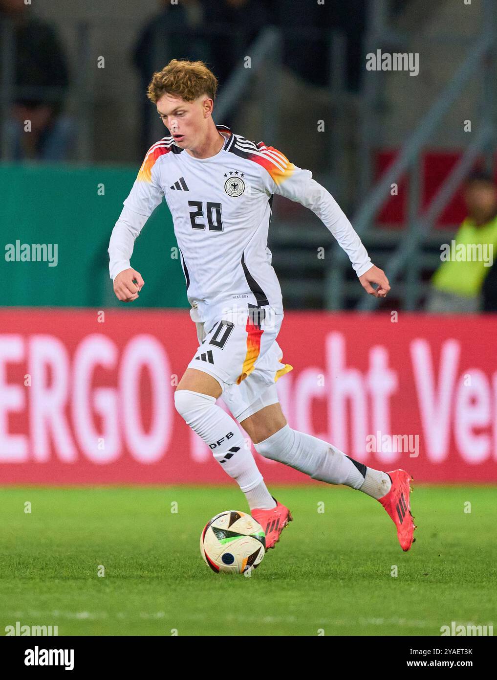 Paul Wanner, DFB U21 Nr.20 in the EM Qualifikation match GERMANY U21 ...