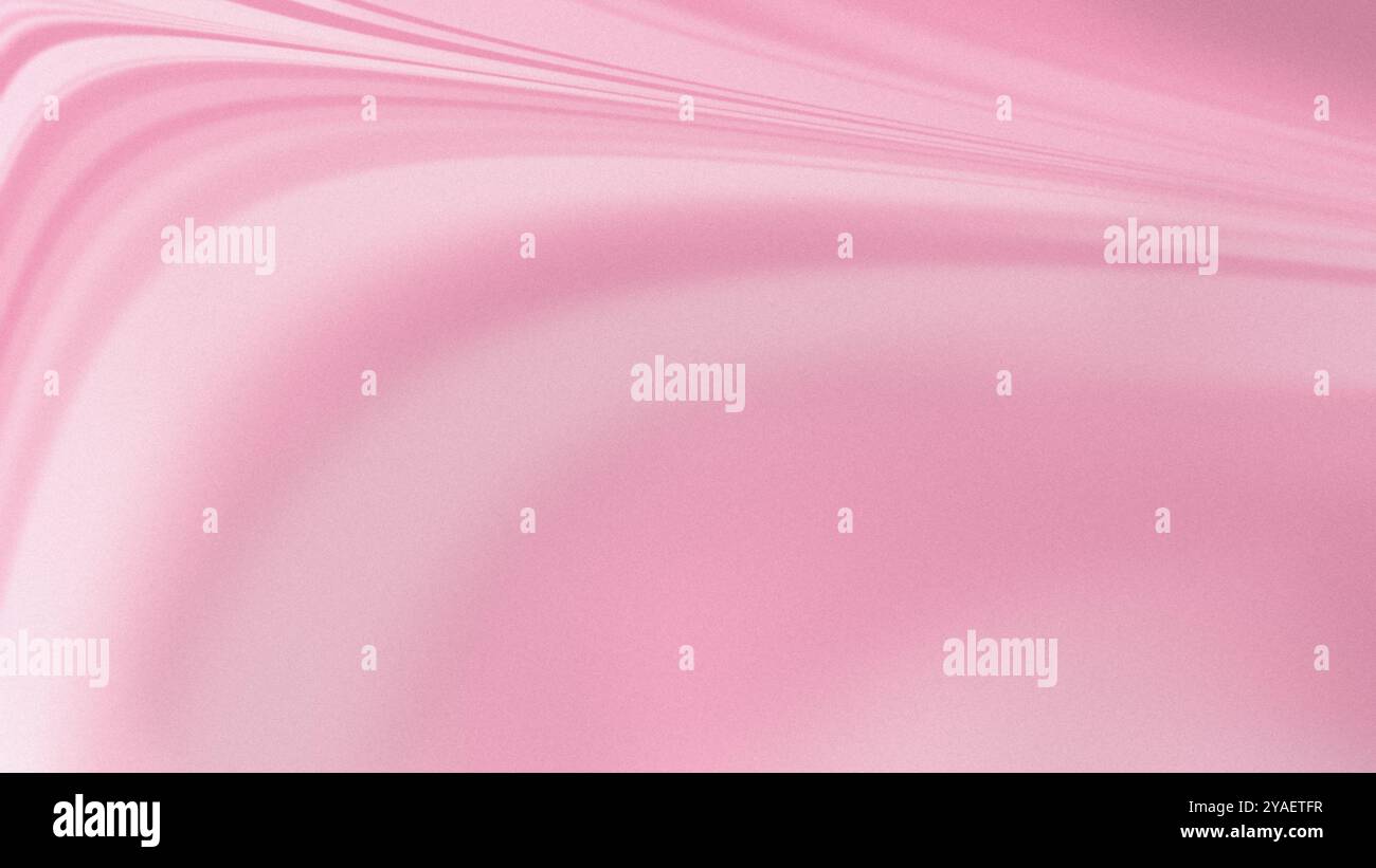 Abstract curved grainy pink shapes on white background. High resolution ...