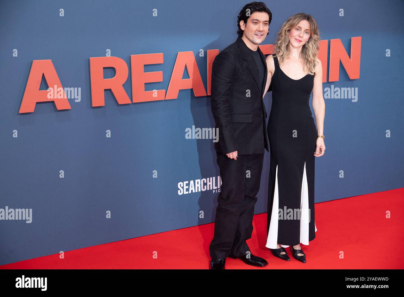 London, UK. 13 Oct, 2024. Pictured: Will Sharpe and wife Sophia Di ...