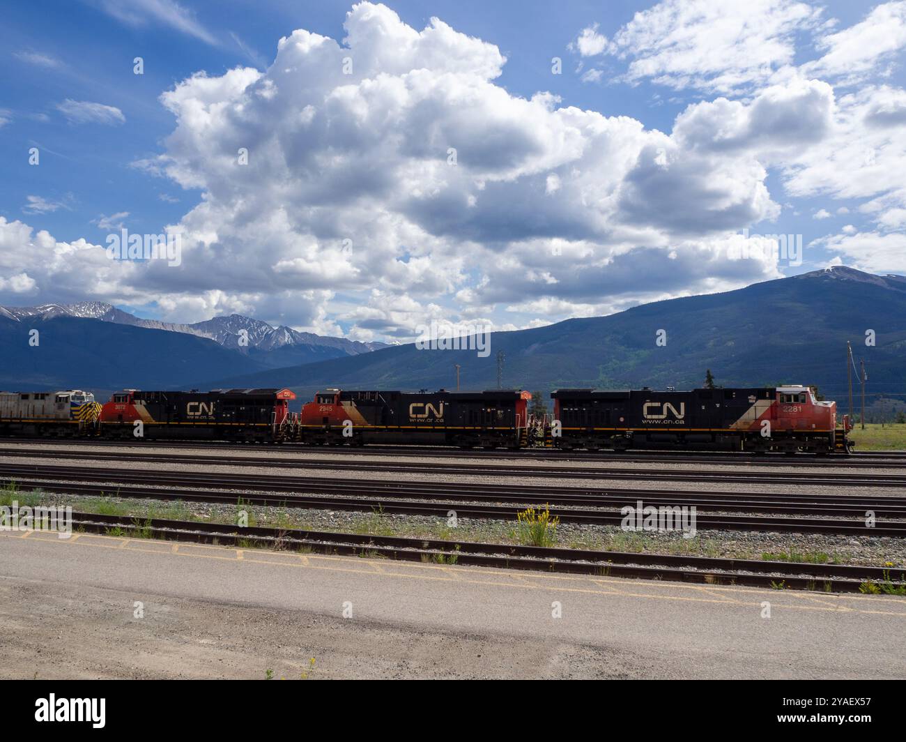 Rail yard canadian hi-res stock photography and images - Alamy