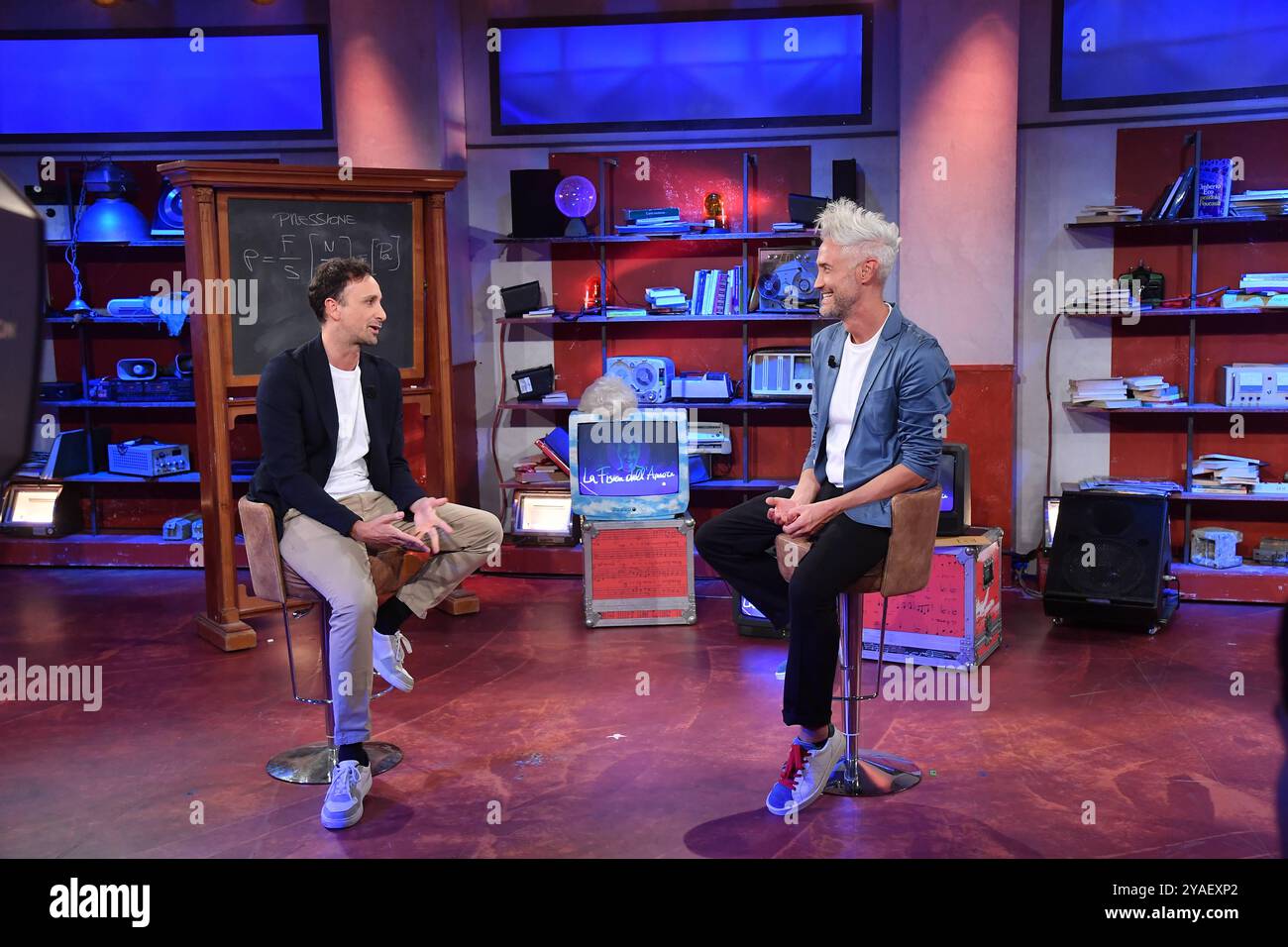 Rome: Teatro delle Vittorie. Broadcast The Physics of Love. In the ...