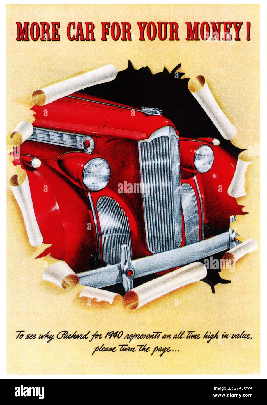 Car poster advertising Cut Out Stock Images & Pictures - Alamy