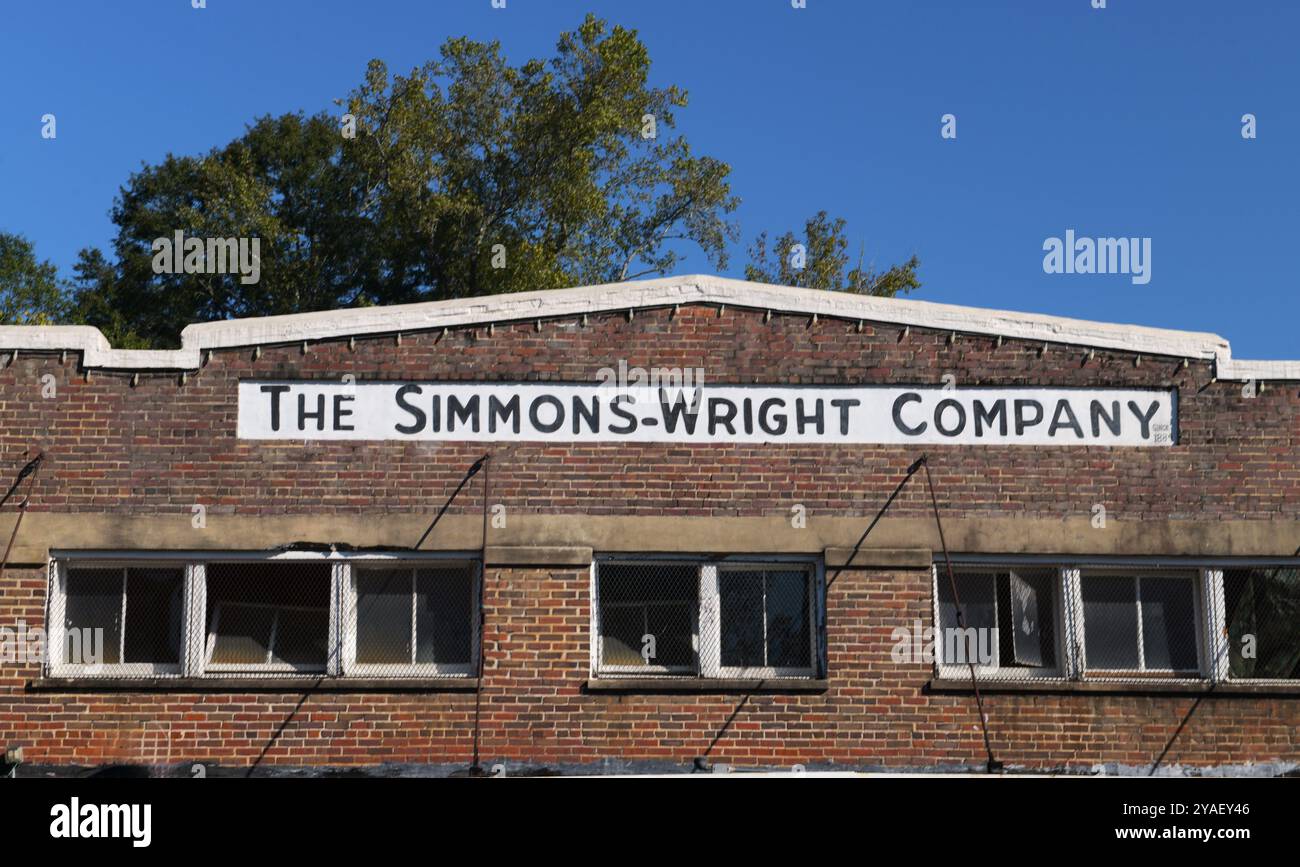 The Simmons-Wright Company General Store Stock Photo - Alamy