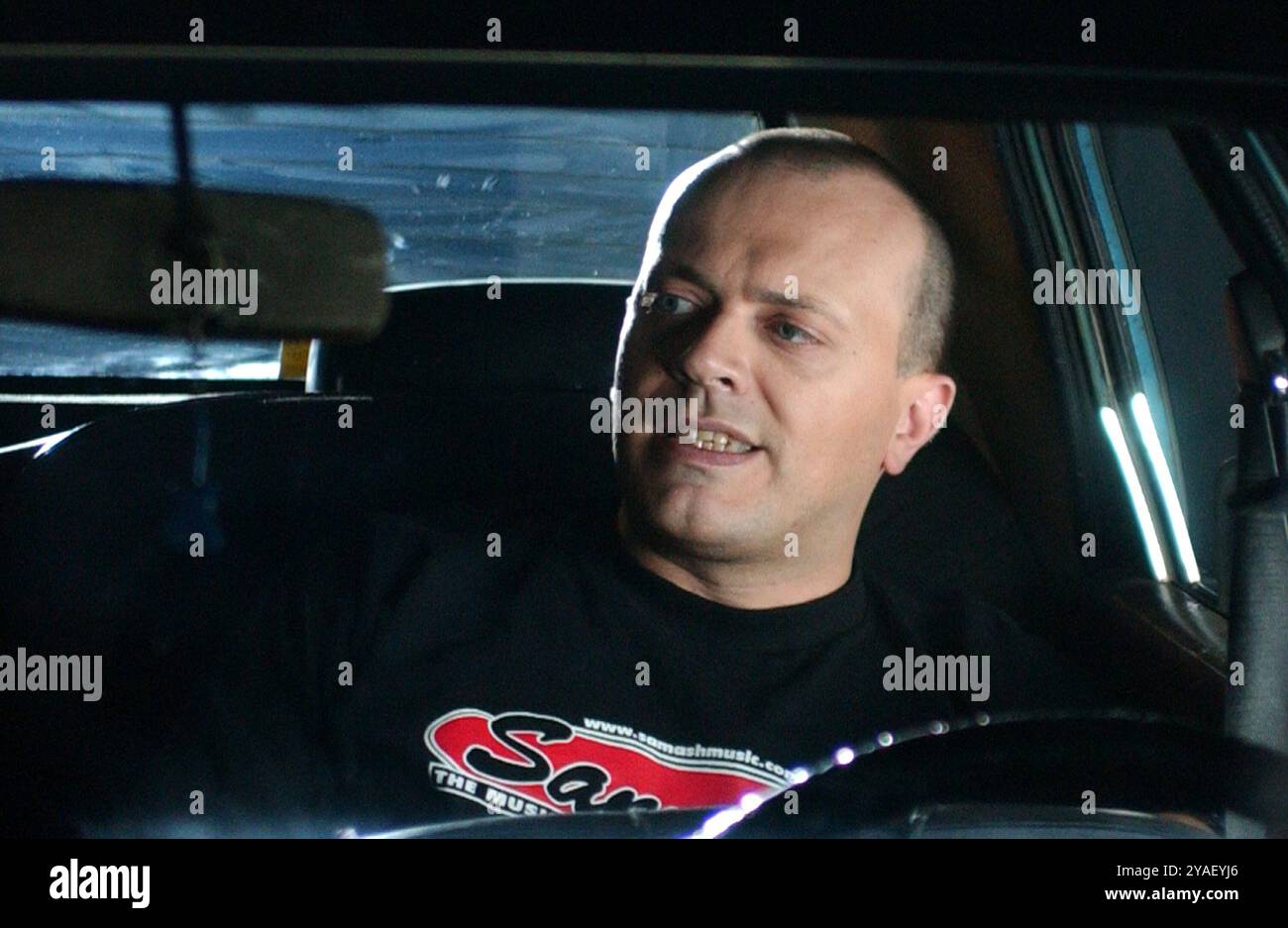 Brescia Italy 20/05/2004 : Max Pezzali, Italian singer, backstage photo ...