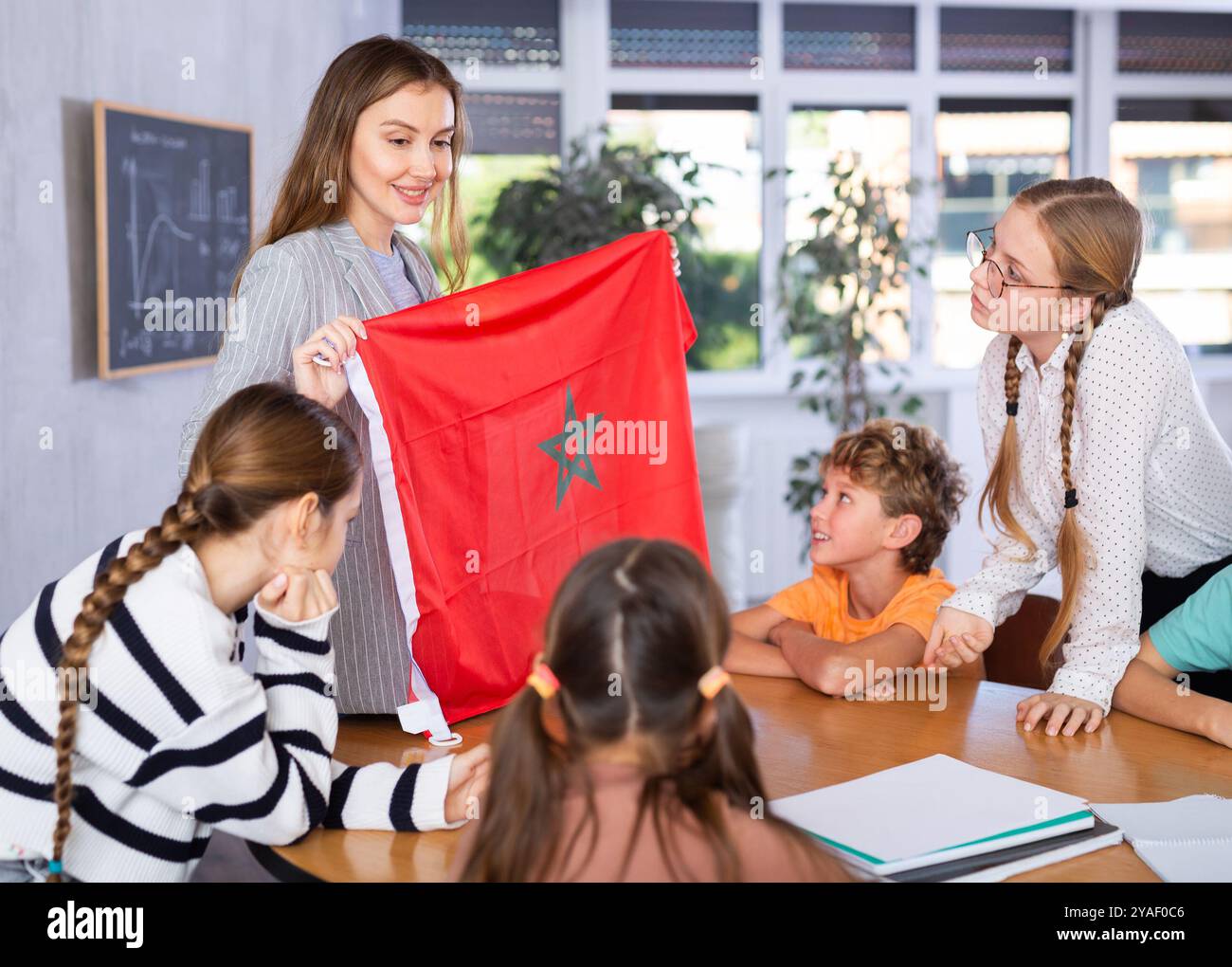 Moroccan teacher hi-res stock photography and images - Alamy