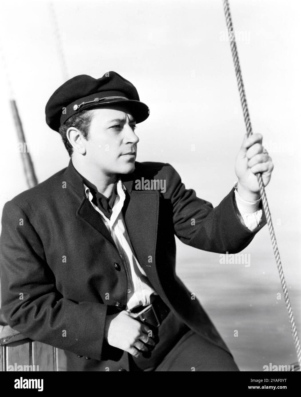 GEORGE RAFT Portrait in SOULS AT SEA 1937 director HENRY HATHAWAY based ...