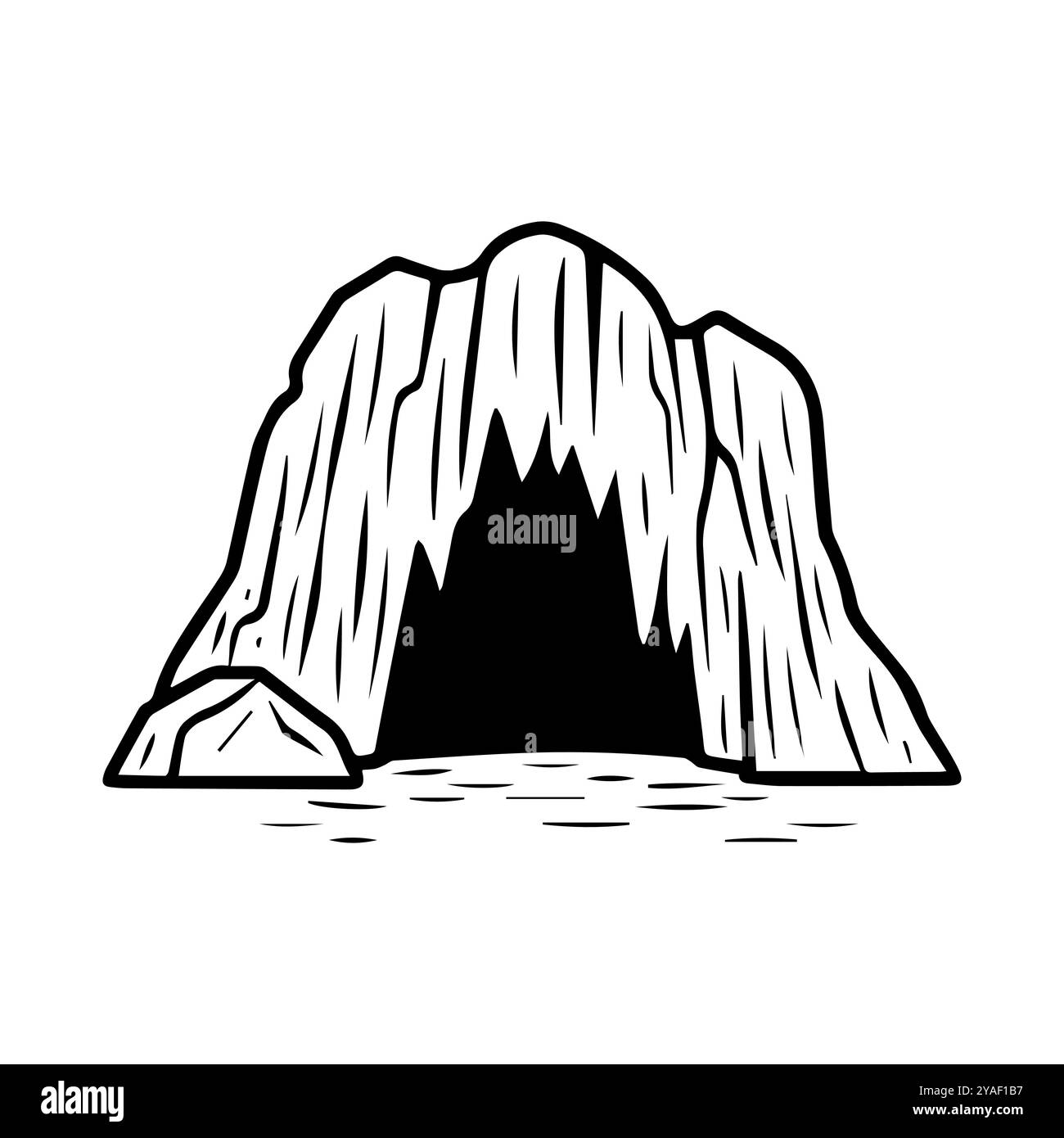 Limestone silhouette Stock Vector Images - Alamy