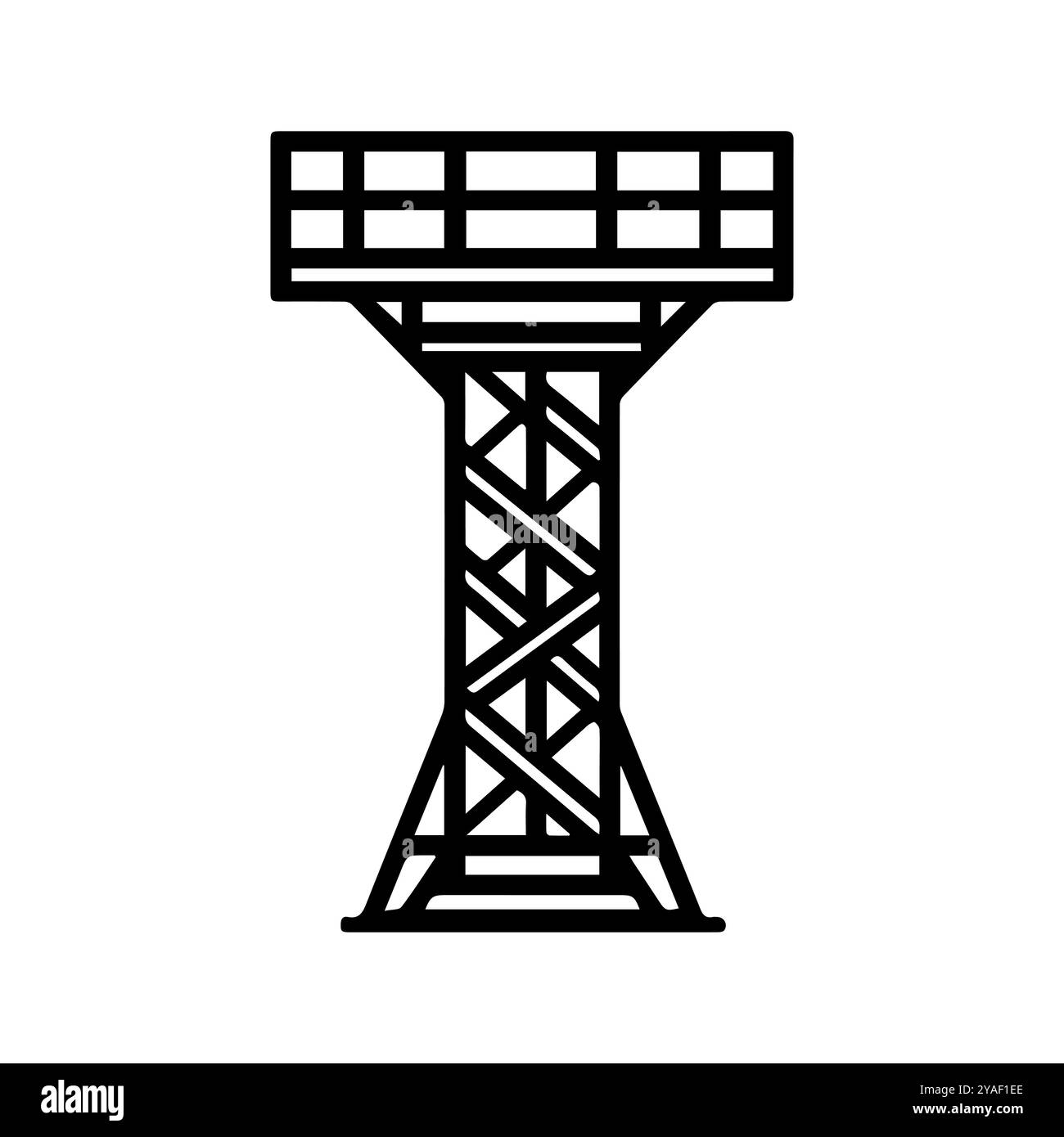 Loading truck aerial Black and White Stock Photos & Images - Alamy