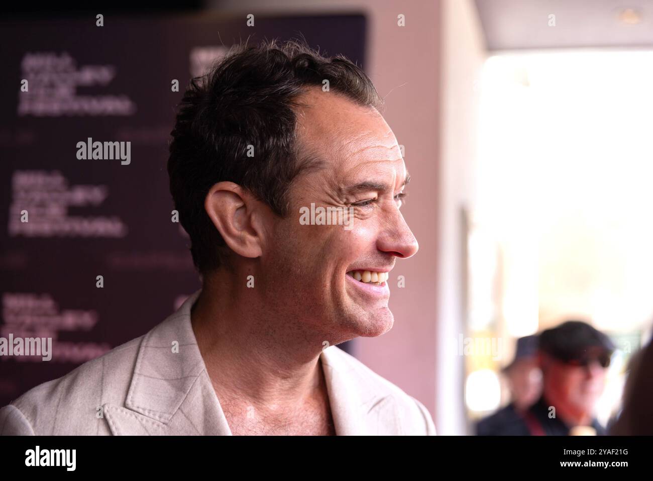 San Rafael, USA. 13th Oct, 2024. Jude Law attends a special tribute and ...