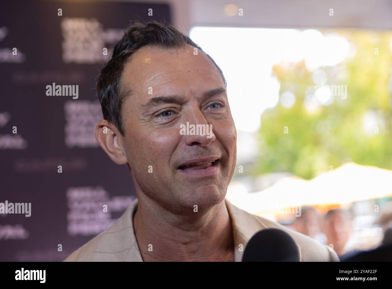 San Rafael, USA. 13th Oct, 2024. Jude Law attends a special tribute and ...