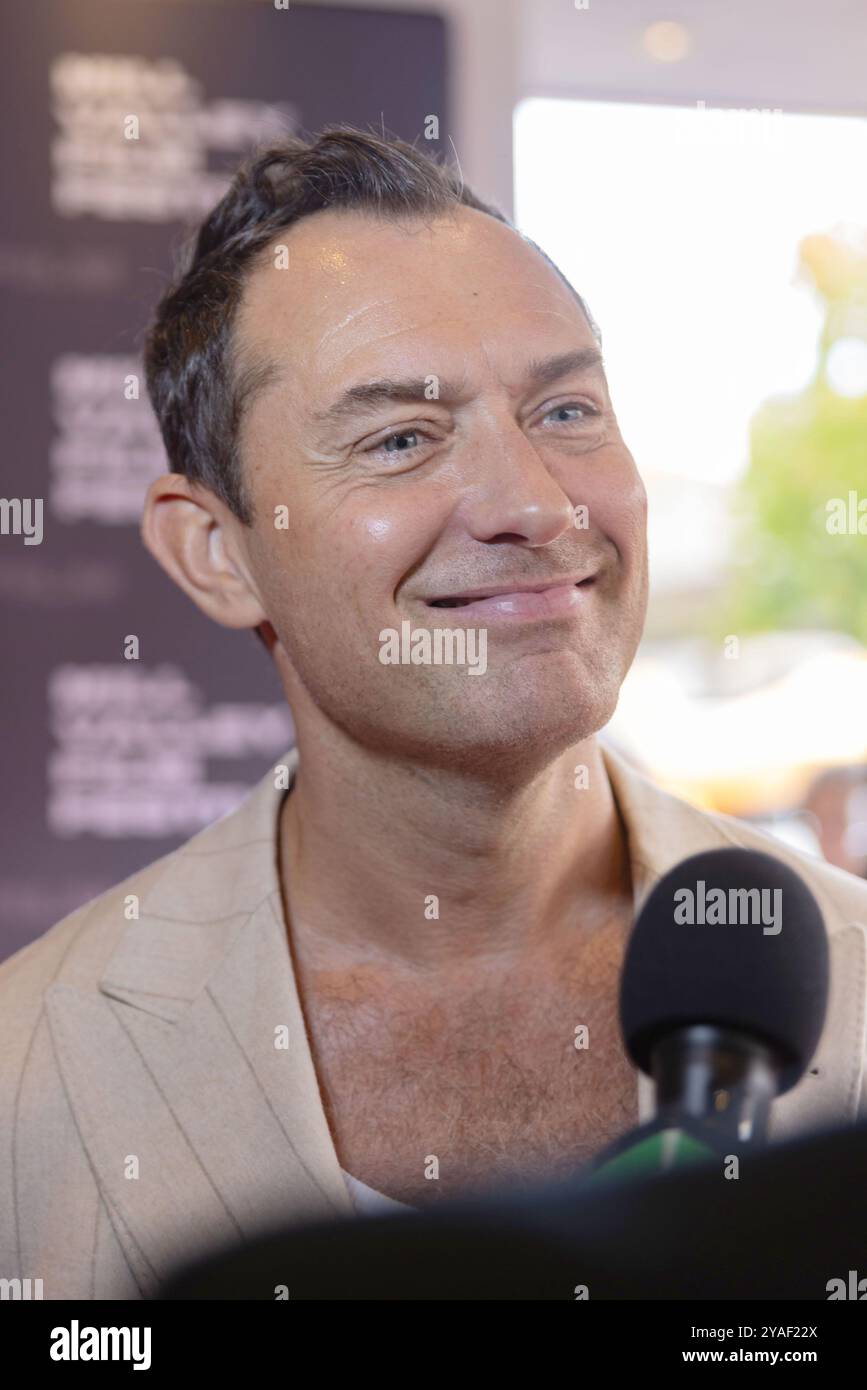 San Rafael, USA. 13th Oct, 2024. Jude Law attends a special tribute and ...