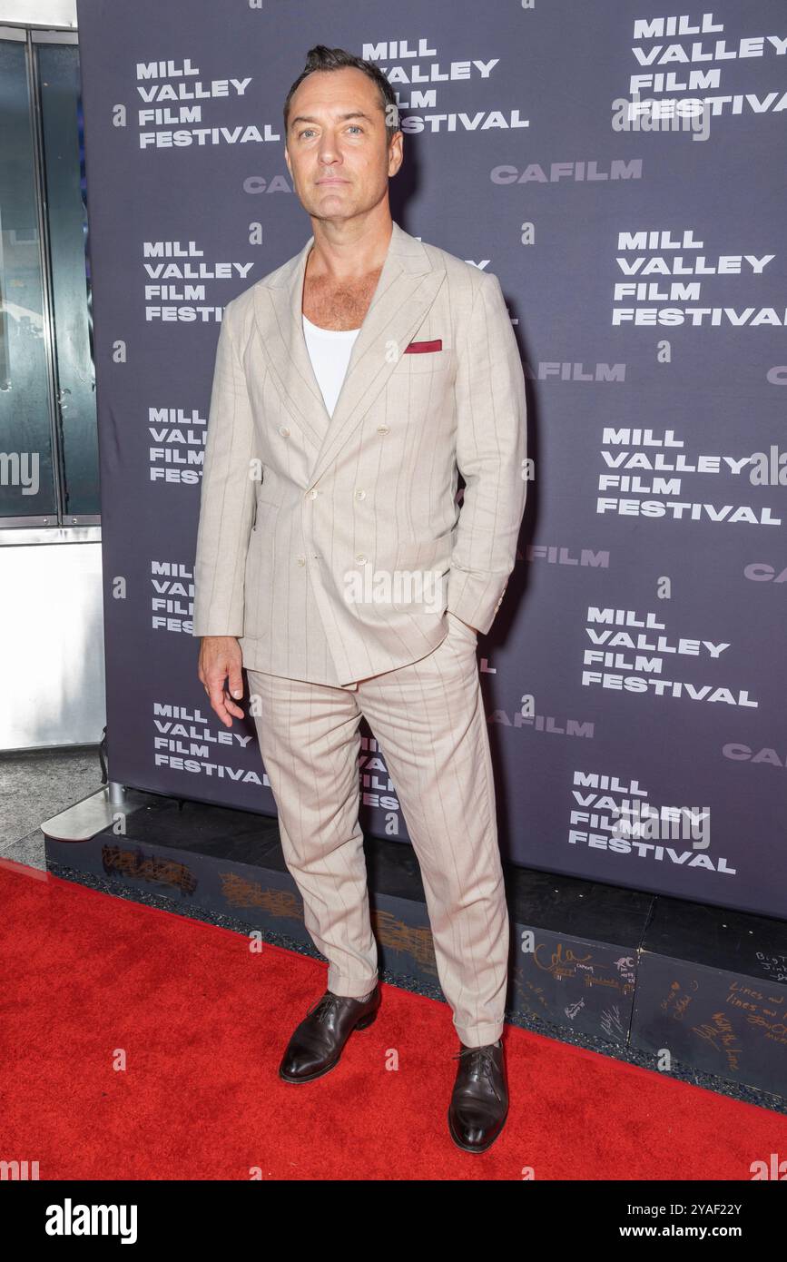 San Rafael, USA. 13th Oct, 2024. Jude Law attends a special tribute and ...