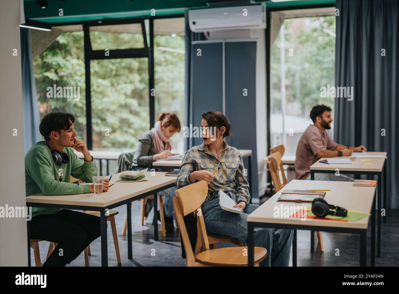 Cozy classroom environment hi-res stock photography and images - Alamy
