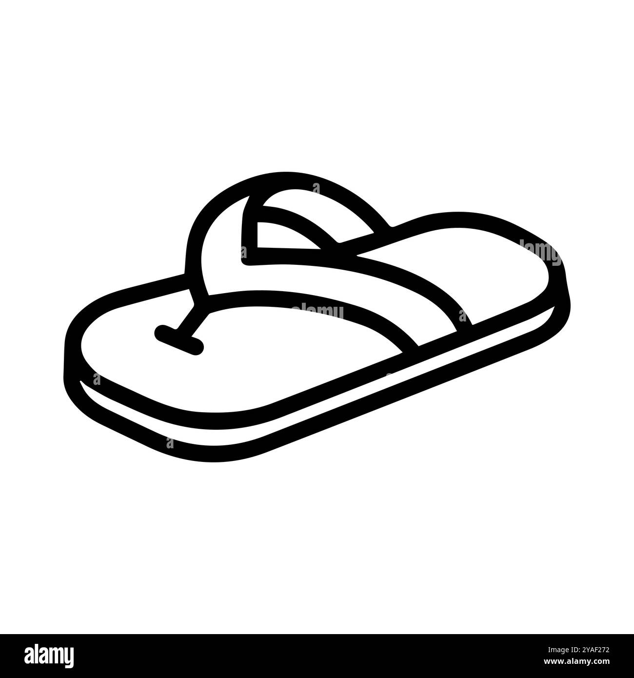 slipper icon or modern line symbol. Vector line art and icon design ...
