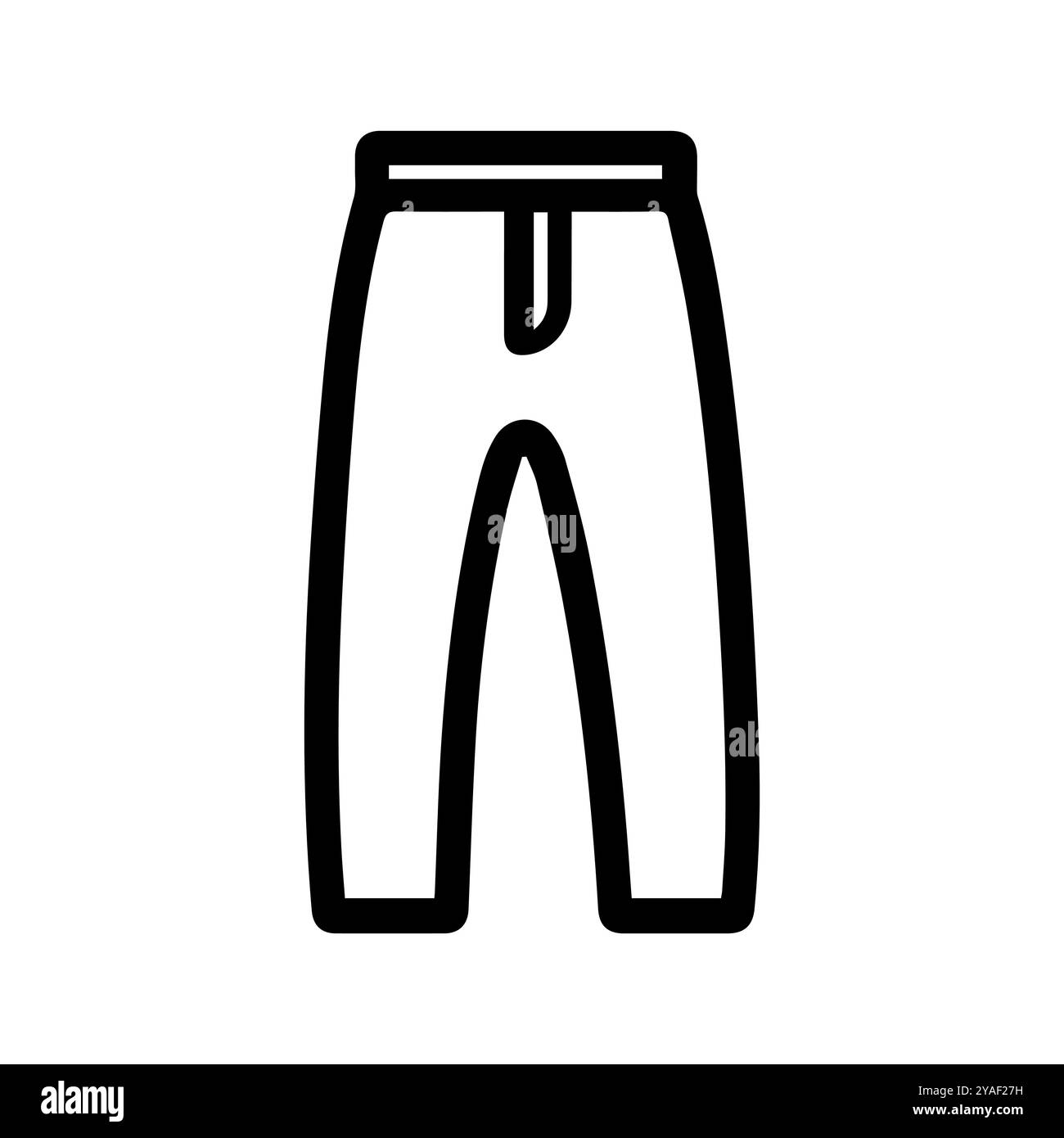 trousers icon or modern line symbol. Vector line art and icon design ...