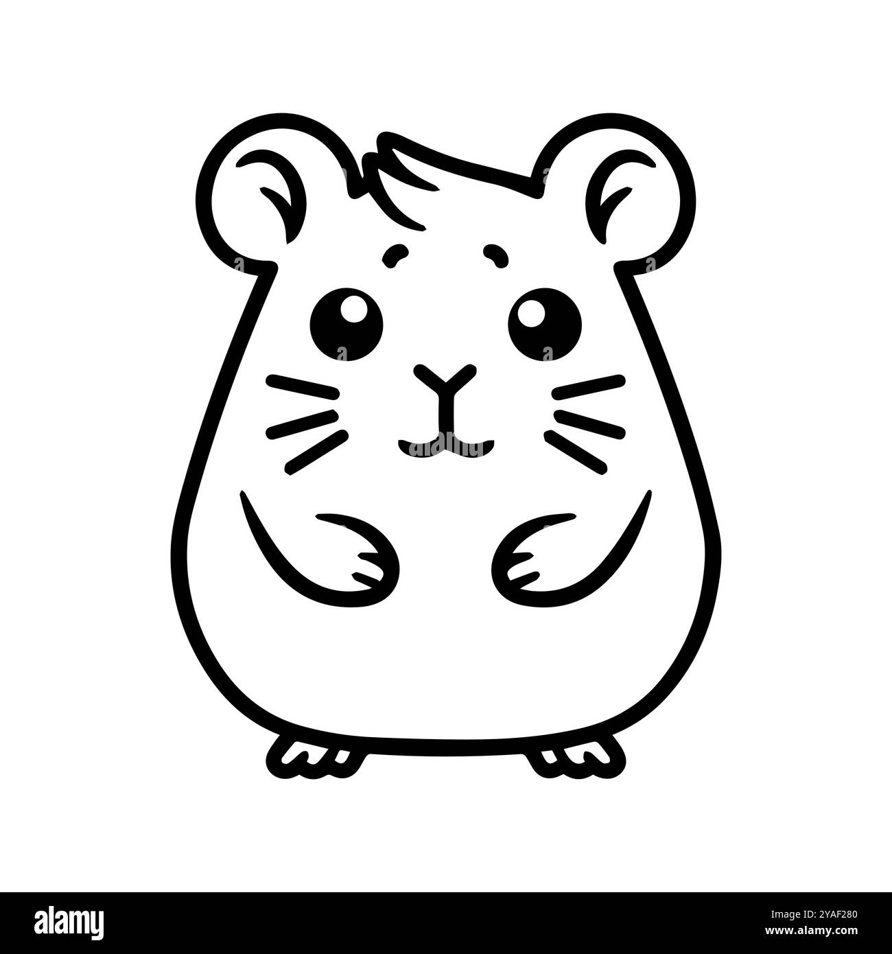 Adorable pixel art pet Black and White Stock Photos & Images - Alamy