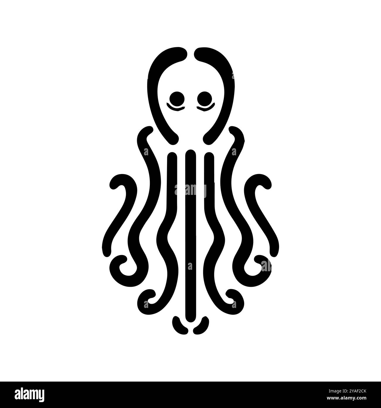 spirit icon or modern line symbol. Vector line art and icon design with ...