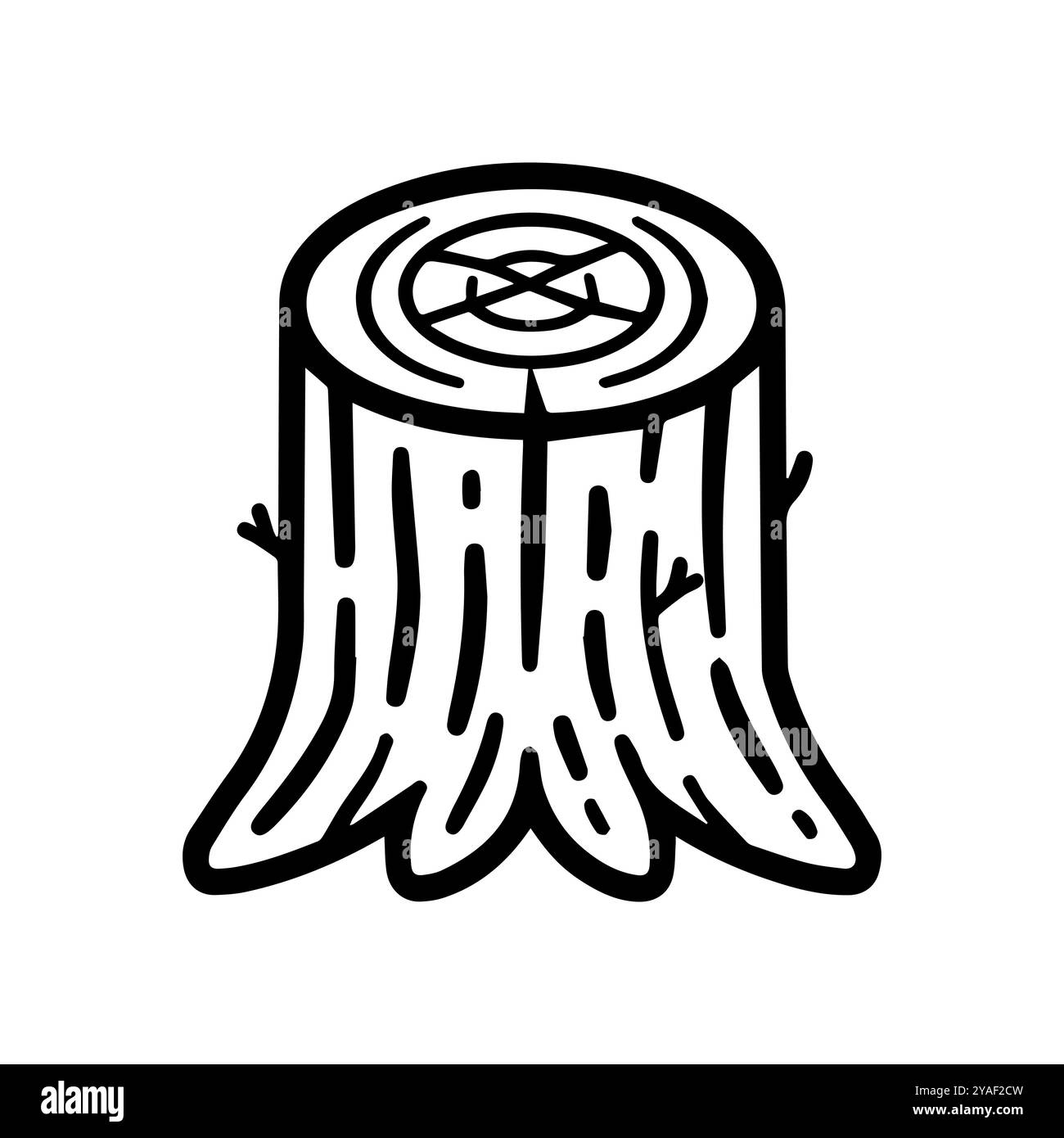 wood log icon or modern line symbol. Vector line art and icon design ...