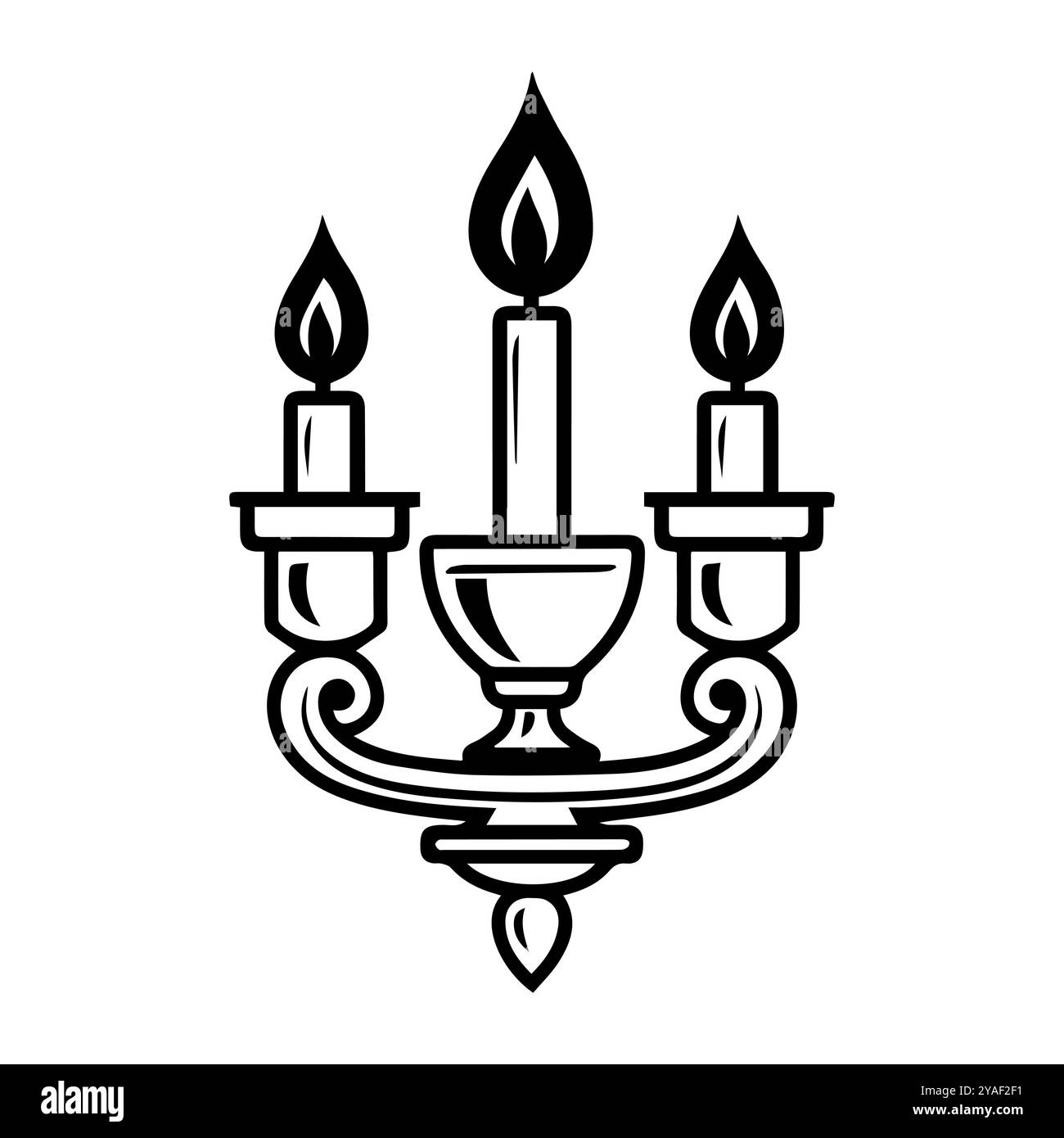 sconce icon or modern line symbol. Vector line art and icon design with ...