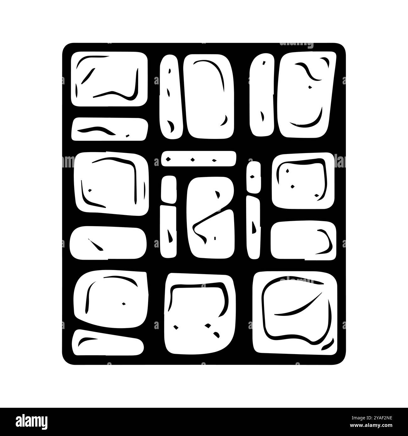 Tile Icon Or Modern Line Symbol Vector Line Art And Icon Design With