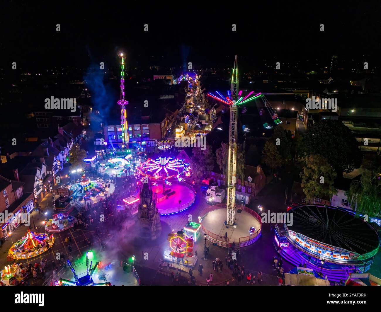 Stratford Mop Fair 2024 Stock Photo - Alamy