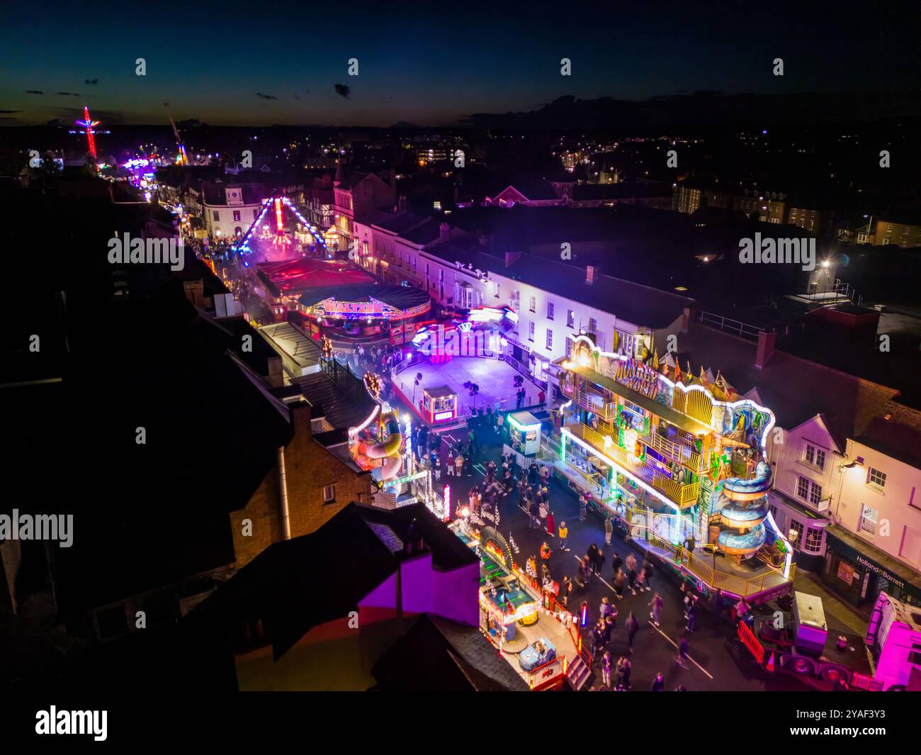 Stratford Mop Fair 2024 Stock Photo - Alamy