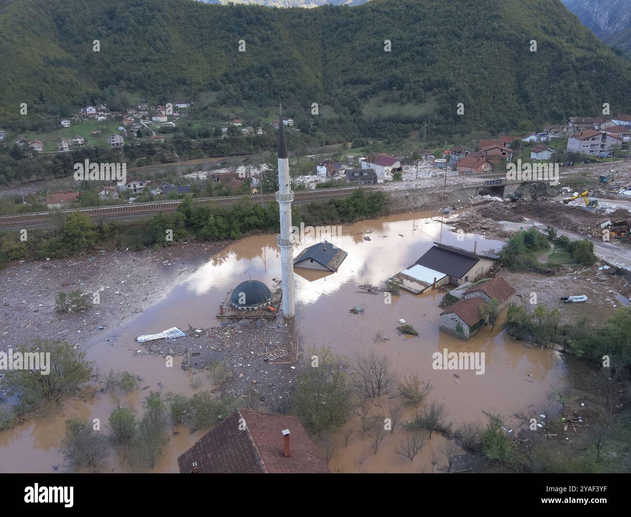 Jablanica, Donja Jablanica, Bosnia And Herzegovina - October 4th, 2024 ...