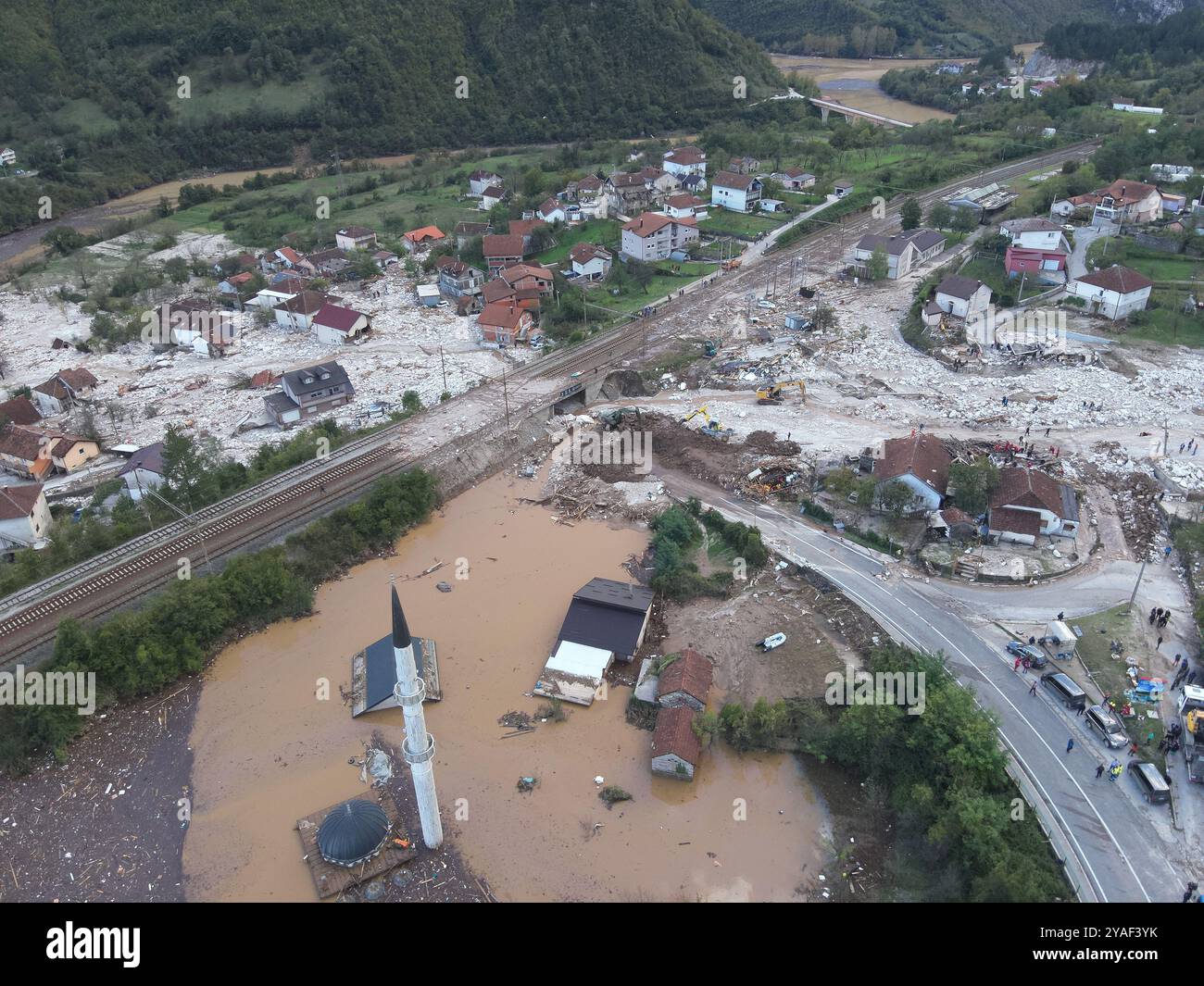Jablanica, Donja Jablanica, Bosnia And Herzegovina - October 4th, 2024 ...