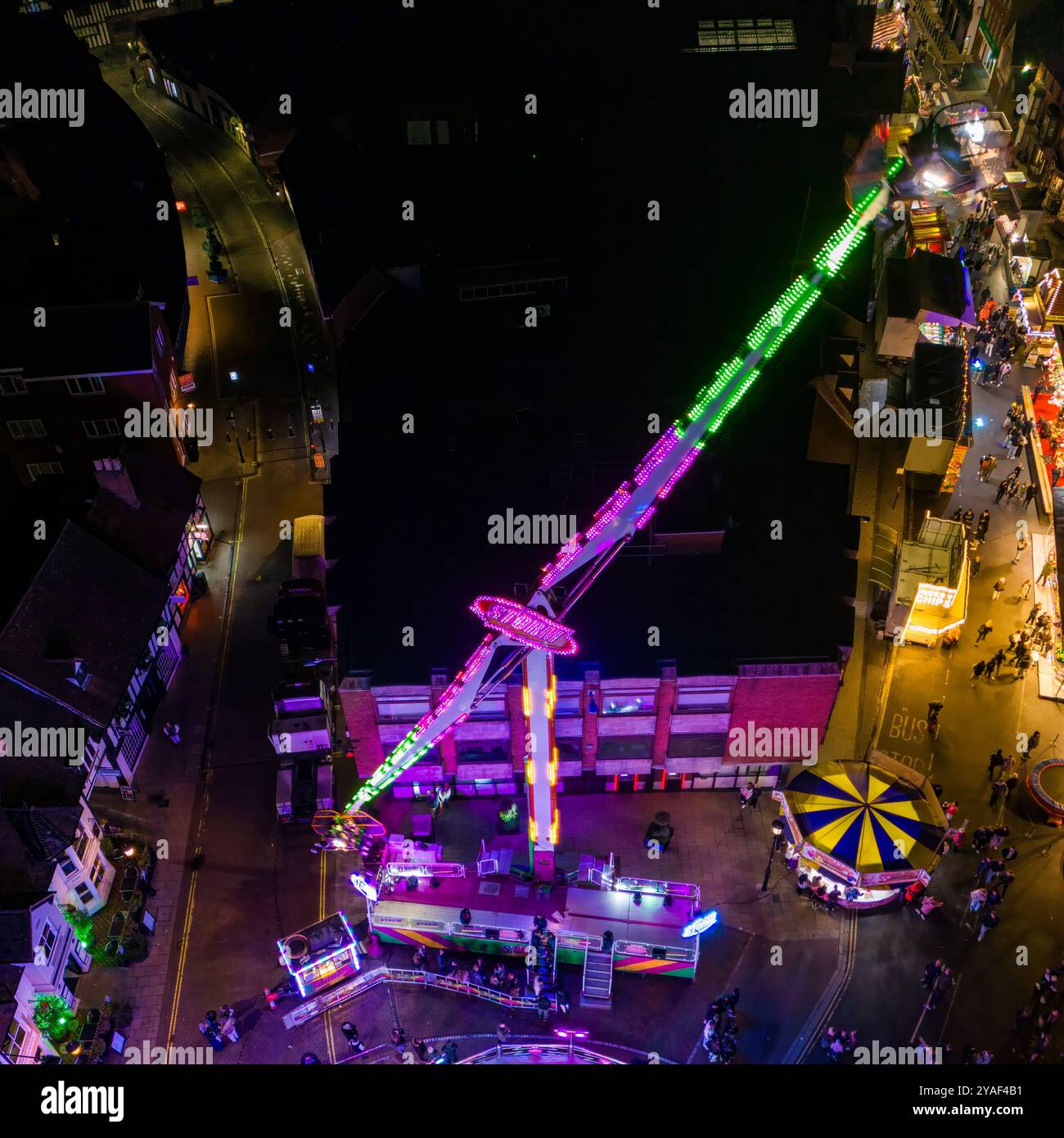 Stratford Mop Fair 2024 Stock Photo - Alamy