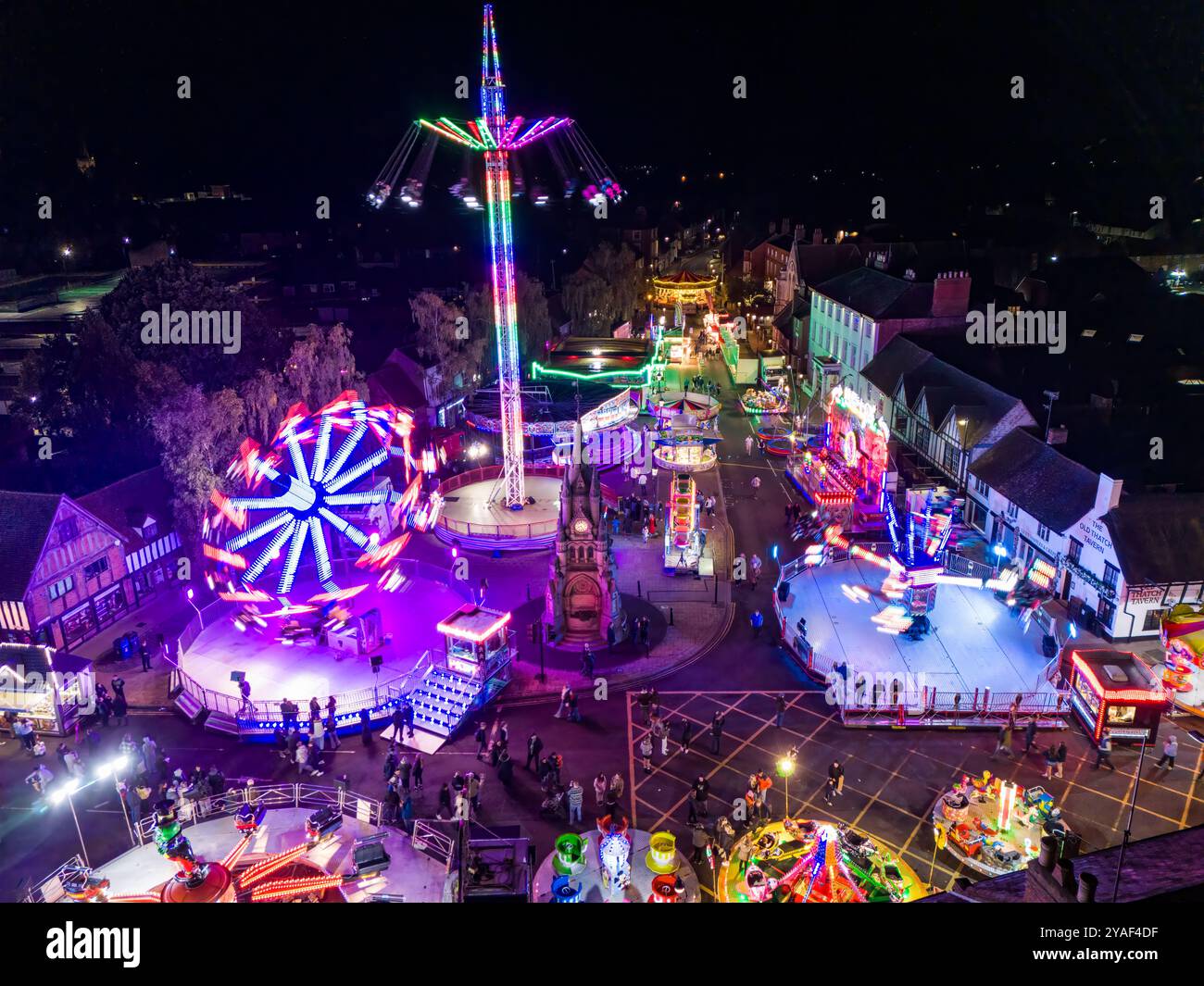 Stratford Mop Fair 2024 Stock Photo - Alamy