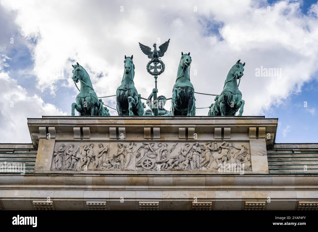 The Brandenburg Gate is an 18th-century neoclassical monument in Berlin ...
