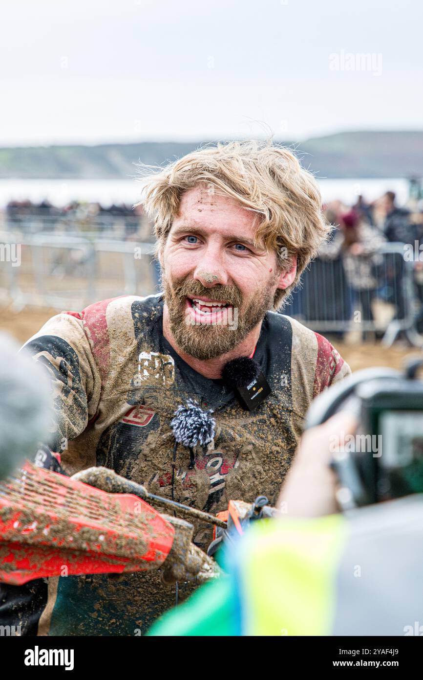 Weston-super-Mare, Somerset, England, UK. 13th October, 2024. JUSTIN ...