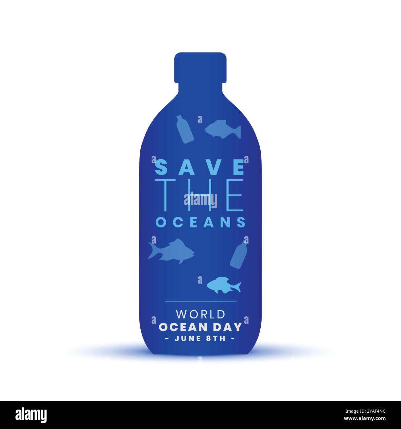 Save the ocean from plastic pollution Stock Vector Images - Alamy