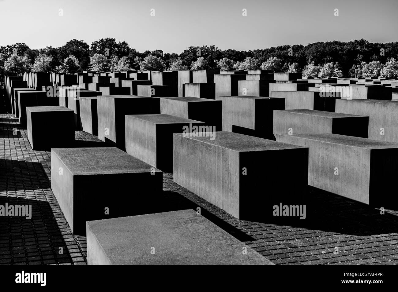 The Memorial to the Murdered Jews of Europe, also known as the ...