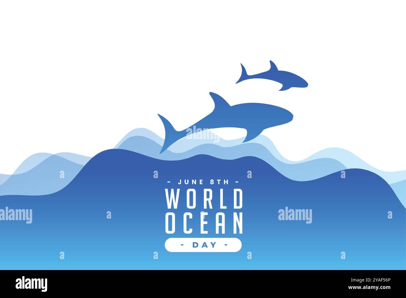 elegant 8th june world ocean day poster social message to save nature ...