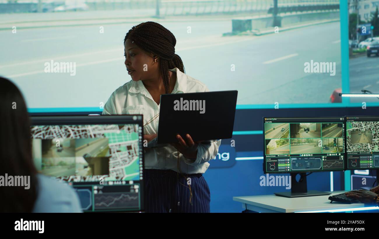 Observing video displays hi-res stock photography and images - Alamy