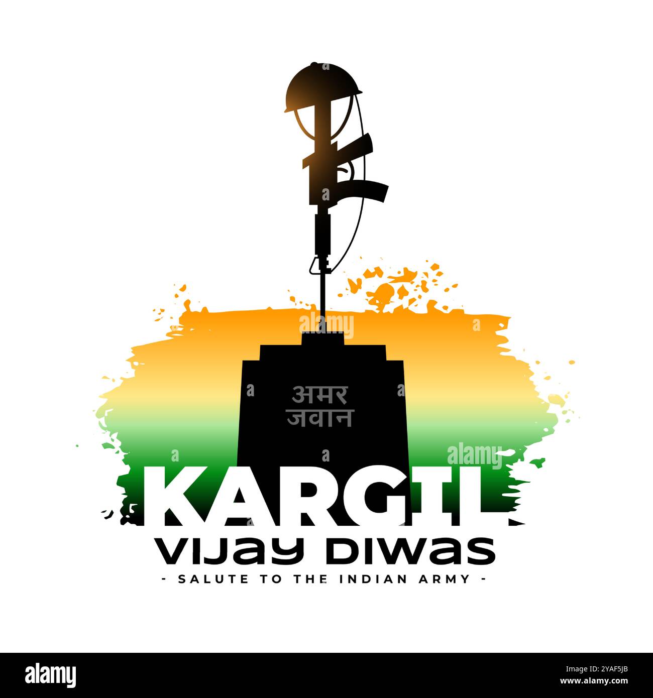 Kargil with indian flag Cut Out Stock Images & Pictures - Alamy