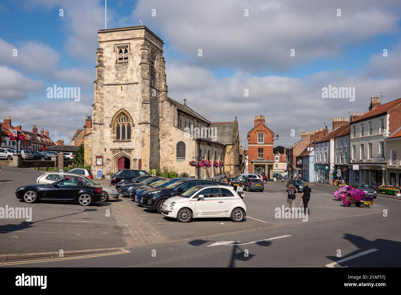 Malton, North Yorkshire, UK Stock Photo - Alamy
