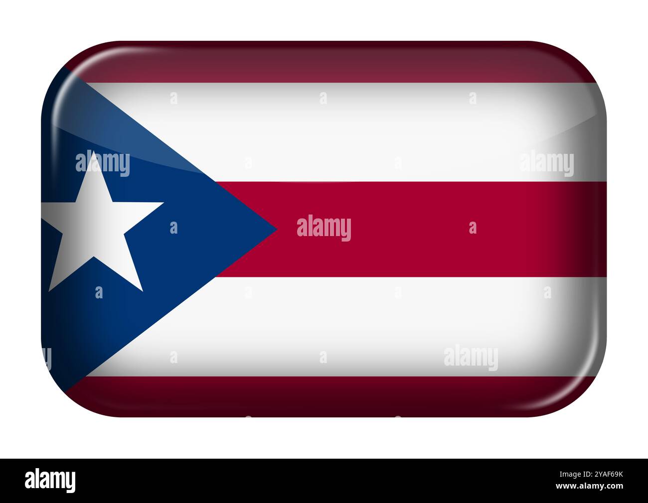 Flag puerto rico round hi-res stock photography and images - Alamy