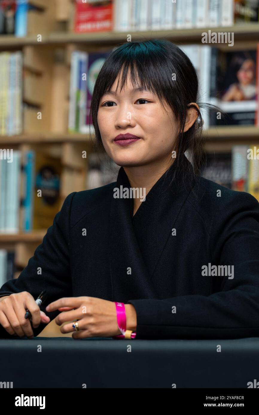 American fantasy novelist Rebecca F. Kuang pictured at the Cheltenham ...