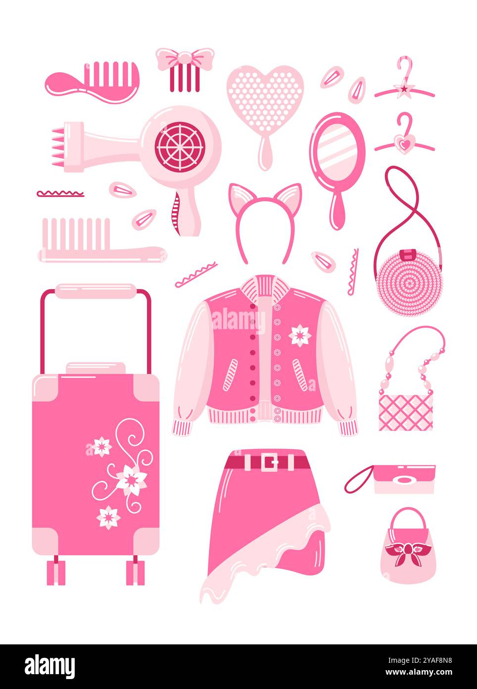 Garish fashion Stock Vector Images - Alamy