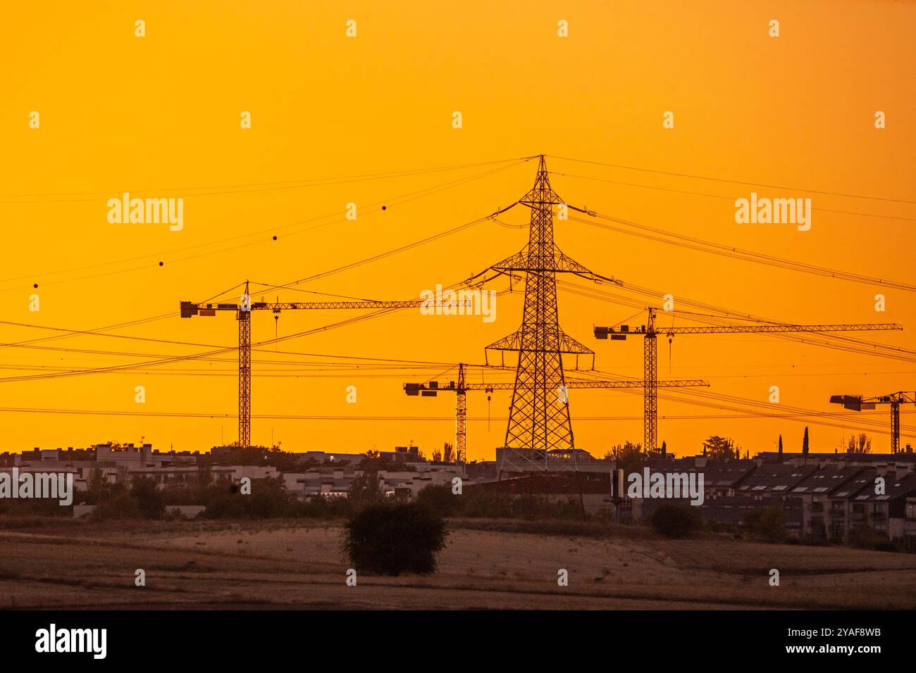 The construction of high voltage lines can generate some environmental ...