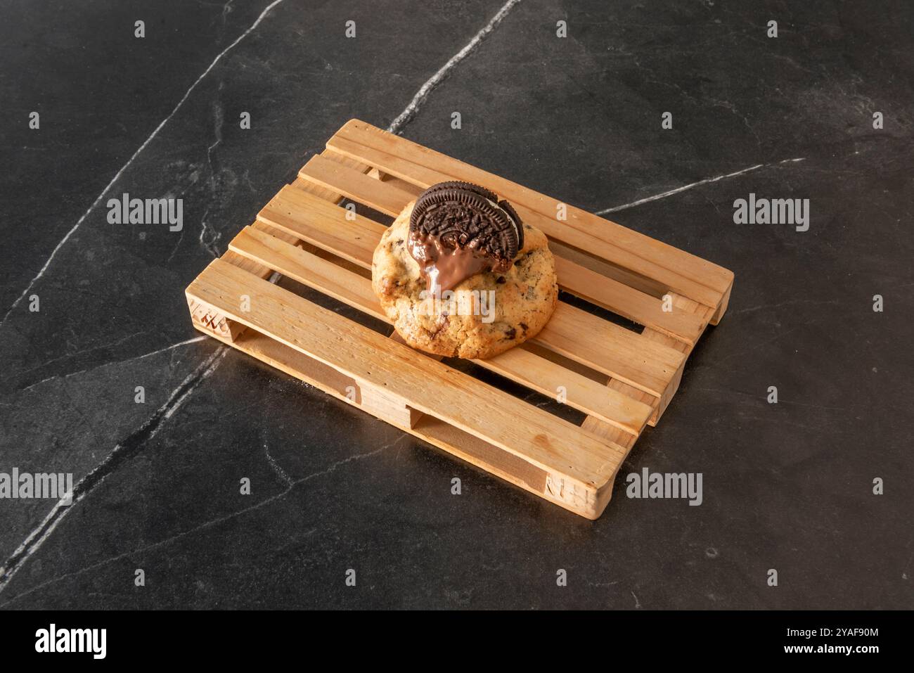 Typical ingredients in edible cookie dough include: Flour Stock Photo ...