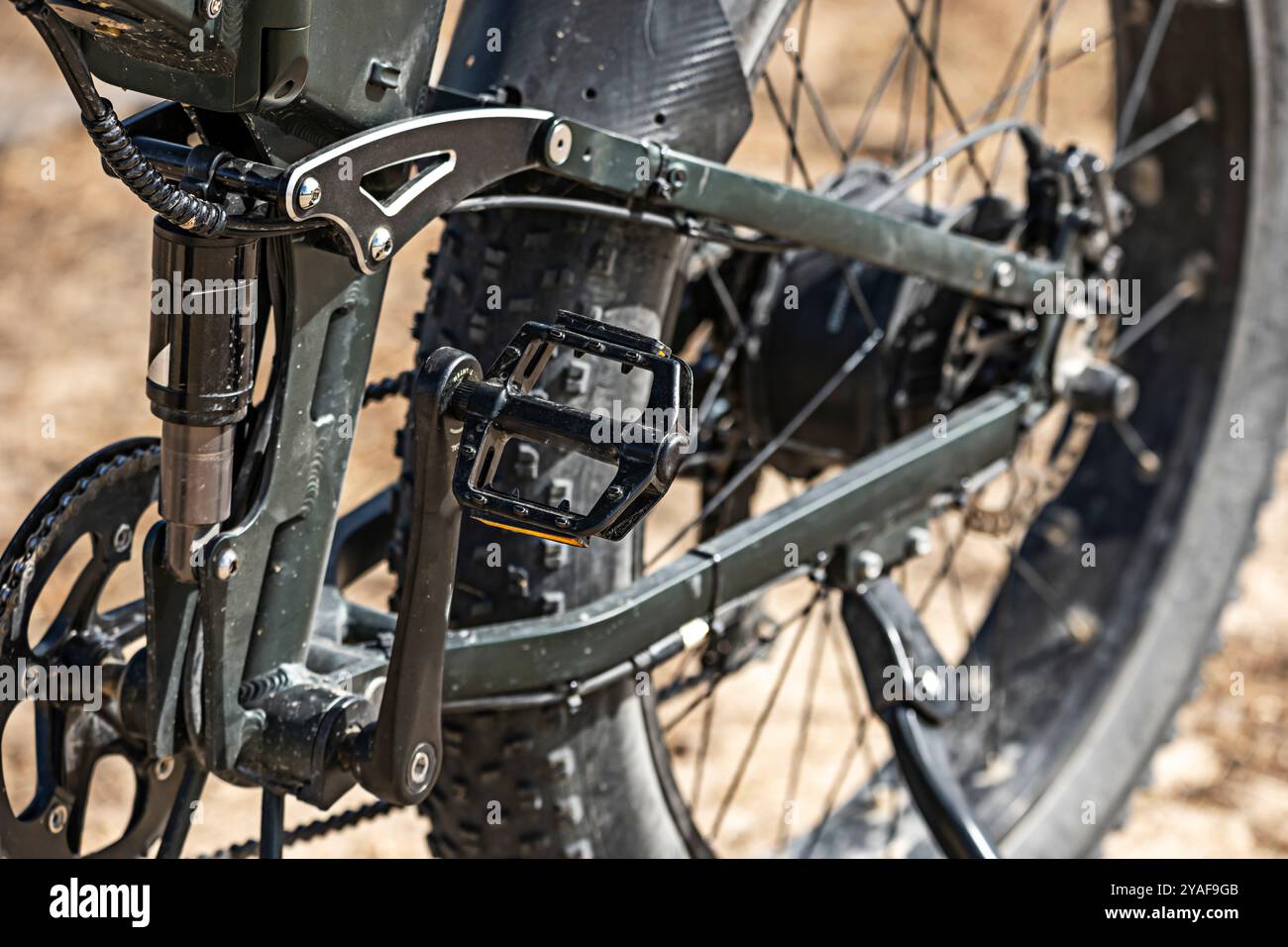 With front and rear suspension, they offer greater comfort and traction ...