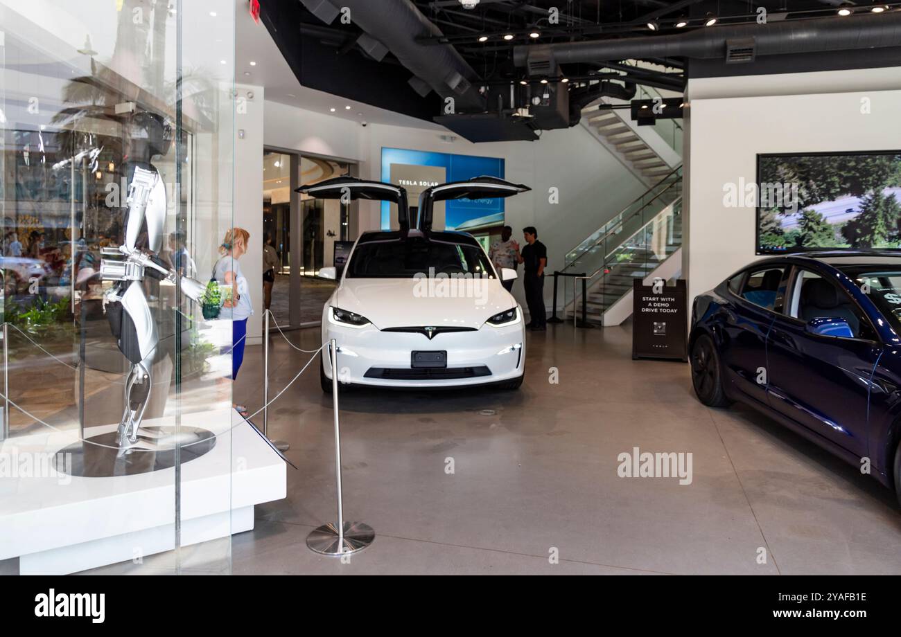Oahu, Hawaii, USA - February 26th, 2024: View of the interior of the ...