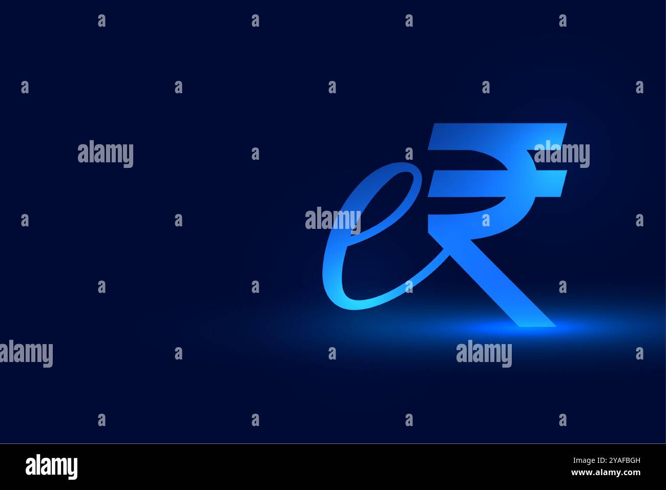 virtual indian erupee symbol tech background for digital payment vector ...