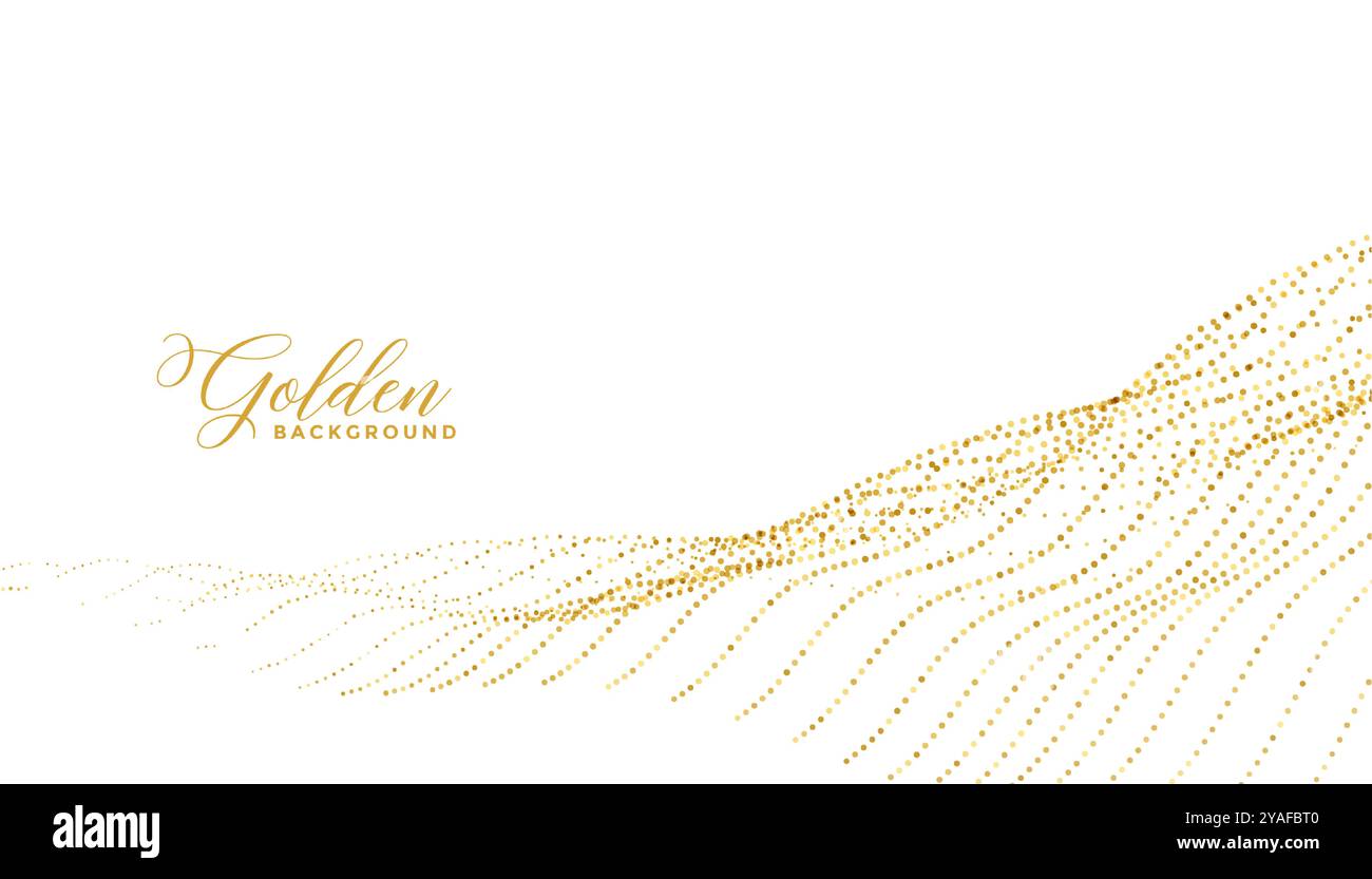 halftone style golden stipple pattern background design vector Stock ...