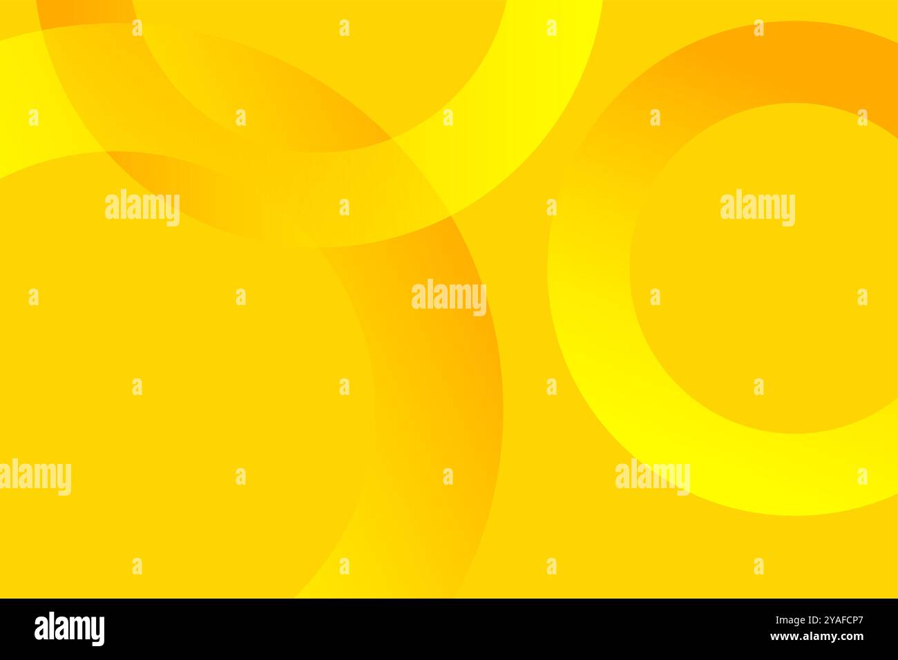 abstract and simple yellow circle shape background design vector Stock ...
