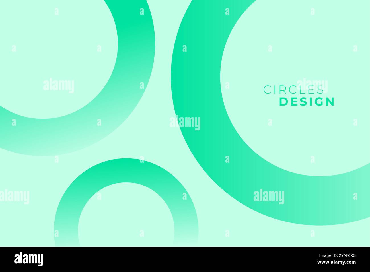 abstract monotone circle shape geometric backdrop design vector Stock ...